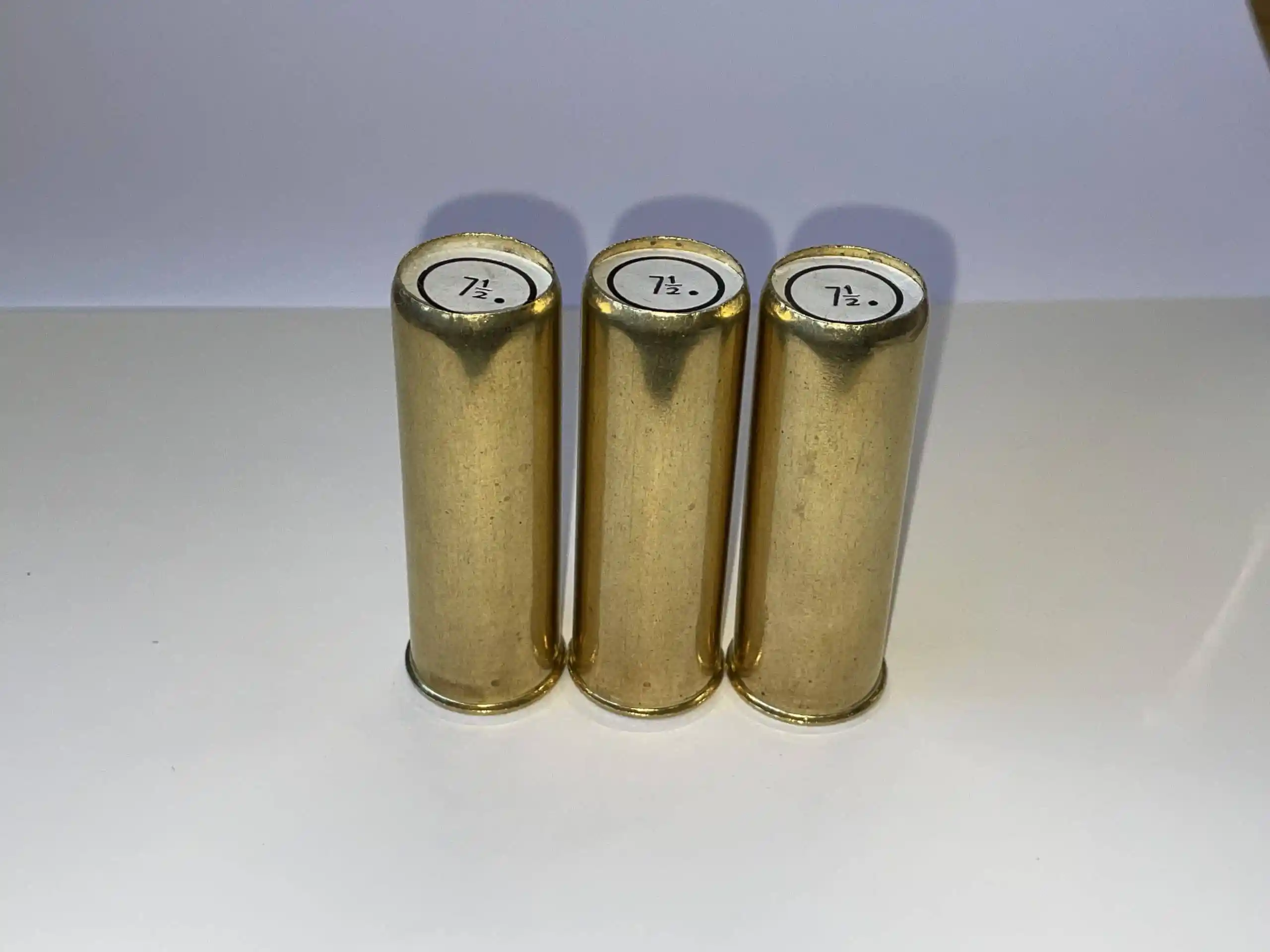 Brass 12ga Black Powder BLANKS - J&M Spec Firearms, Blanks, Dummy ...